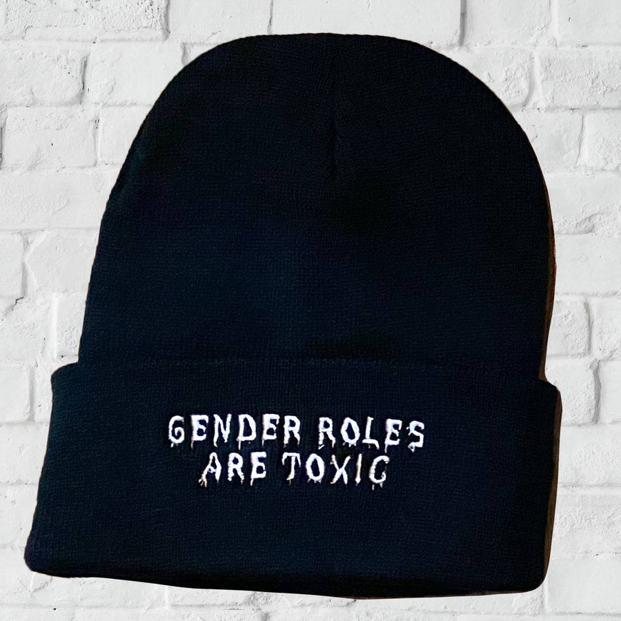 Gender Roles are Toxic Beanie – Queer Haven Books